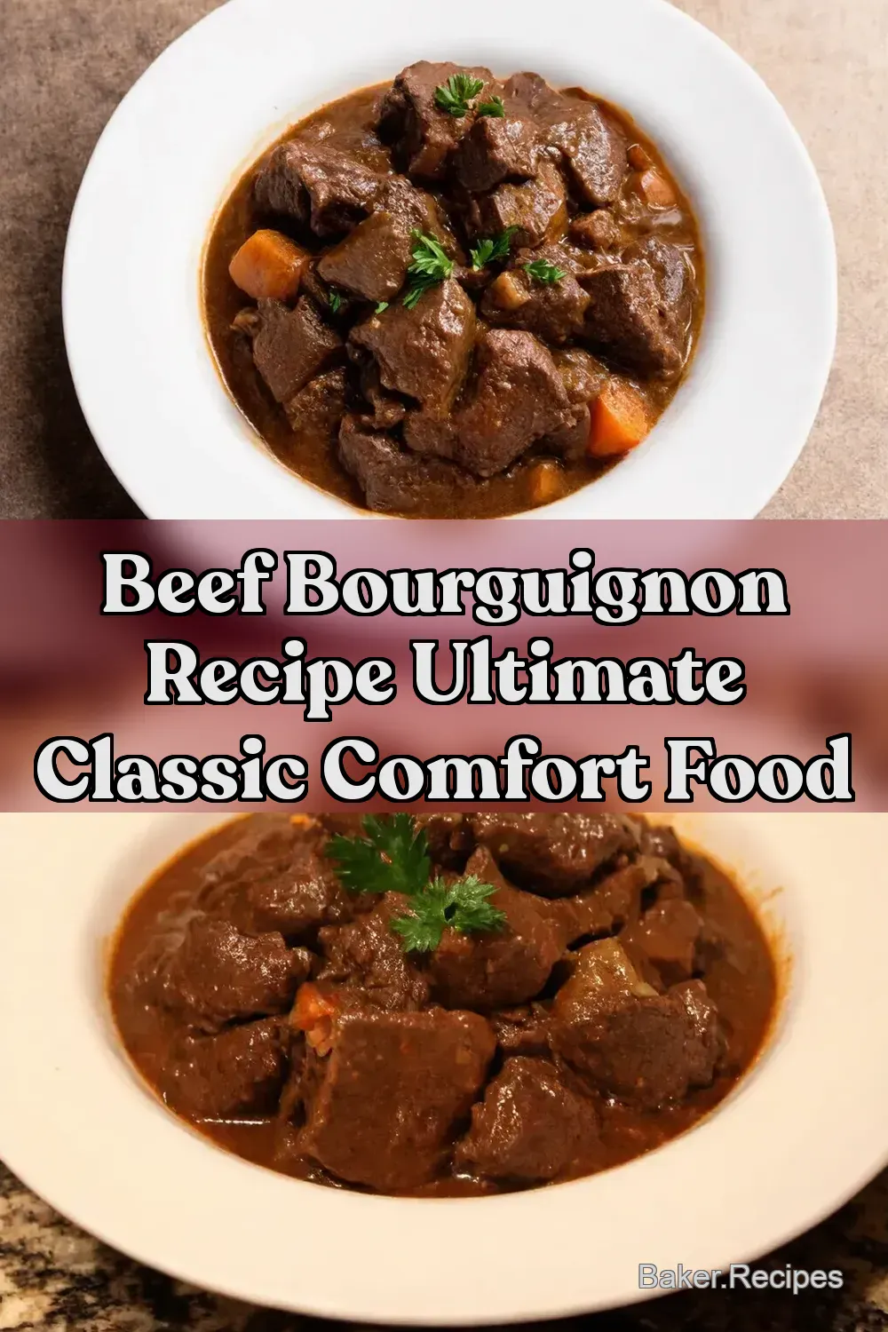 Rustic Beef Bourguignon A Classic Comfort Food Recipe