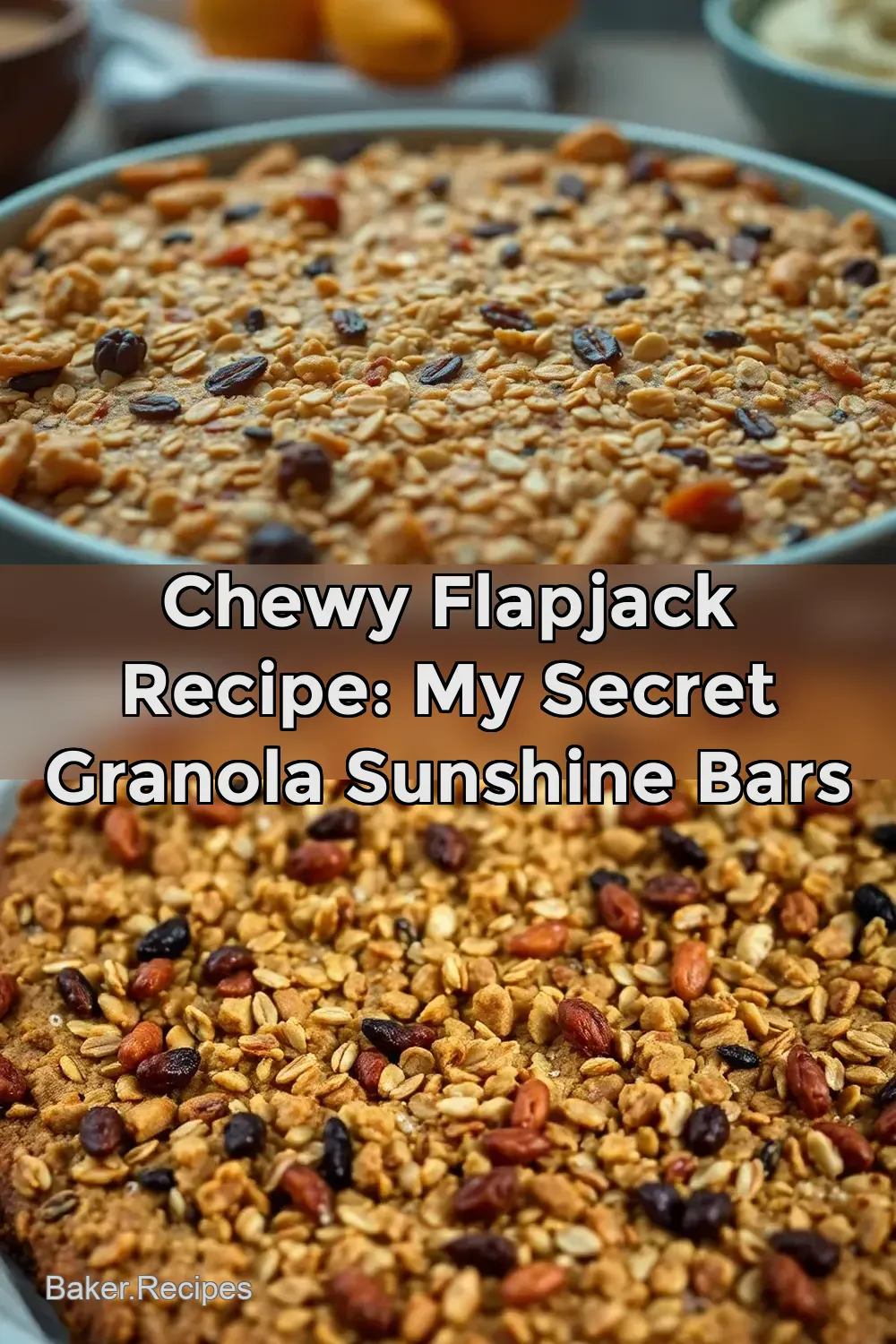 Healthy Granola Flapjack Recipe: Sunshine Bars for Everyone!