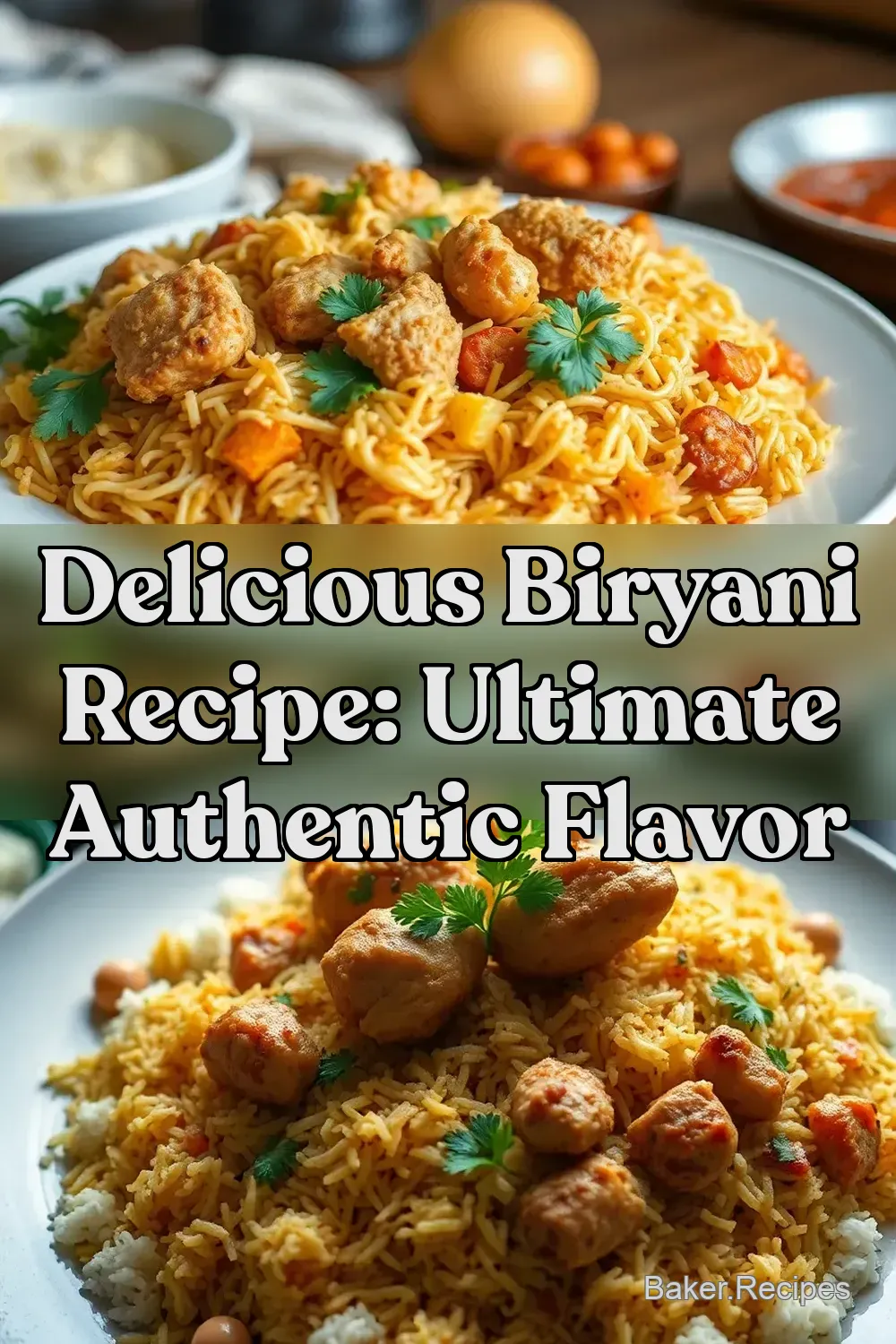 Majestic Chicken Biryani Recipe: Aromatic & Easy! - Baker…