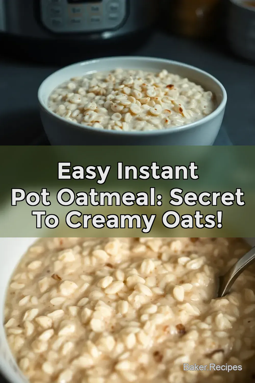 Instant Pot Steel Cut Oats: Set & Forget Breakfast!