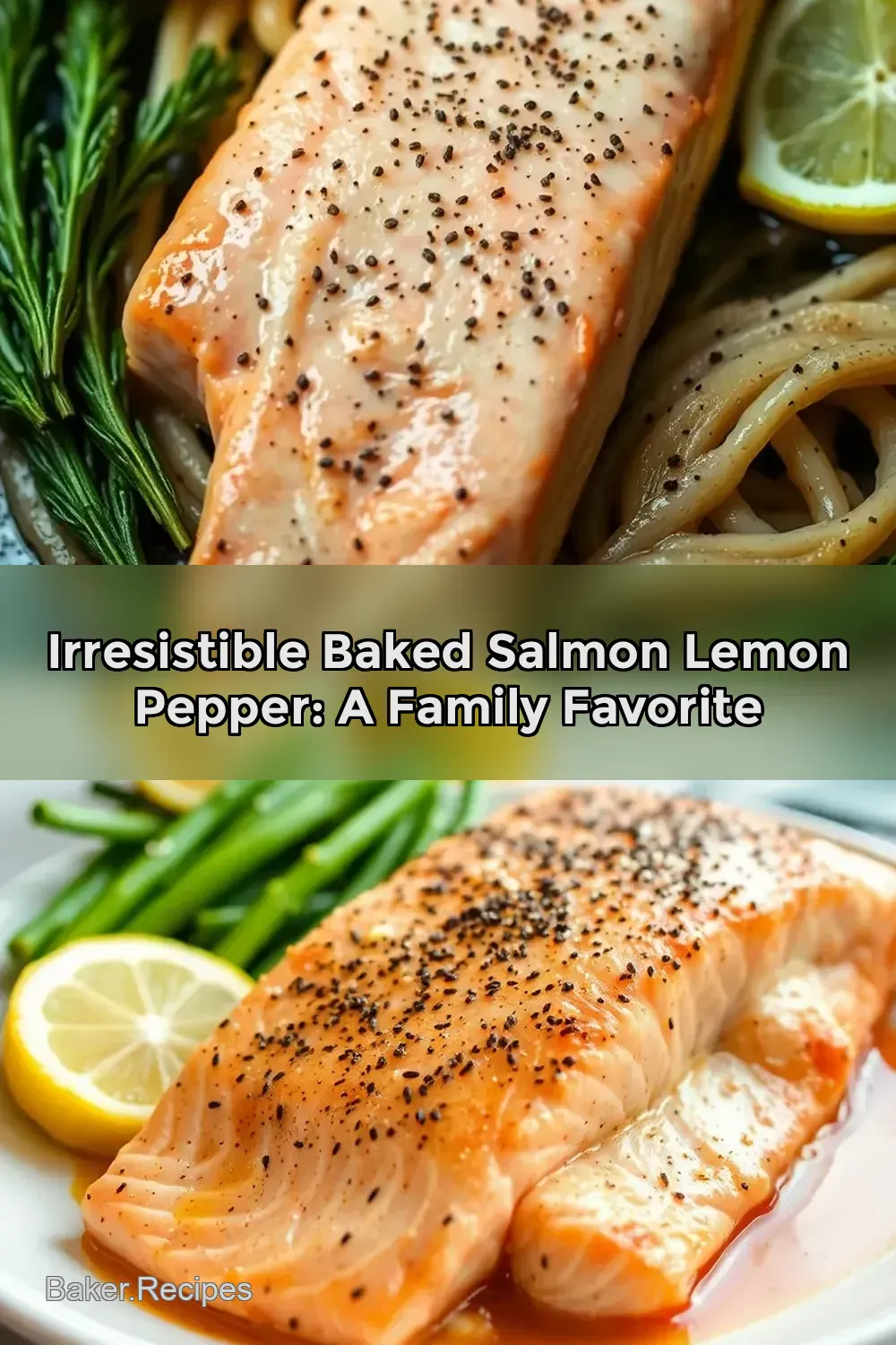 Easy & Juicy Lemon Pepper Salmon Recipe: My Go-To Oven…