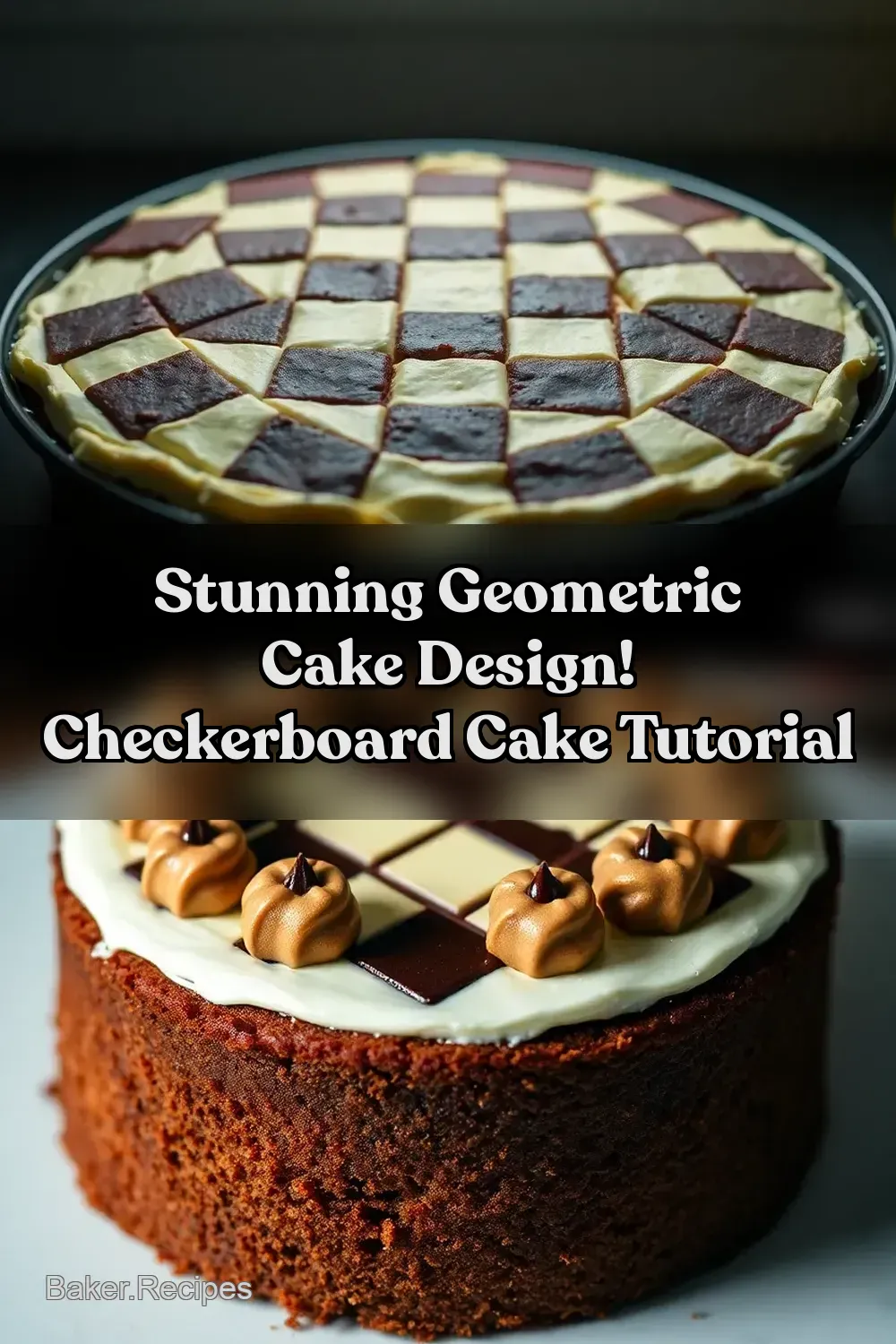 Checkmate! Checkerboard Cake Tutorial: Bake a Showstopper!