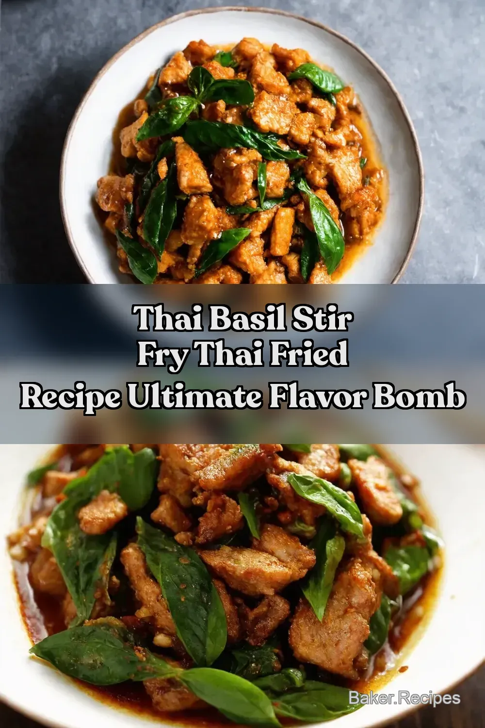 Thai Fried Recipe Fiery Basil Pork Pad Kra Pao So Easy