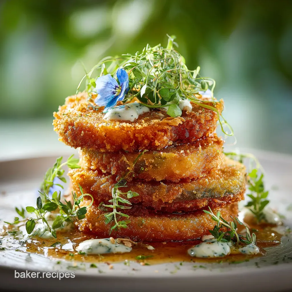 Fried Green Tomato Recipe: Shatter Crisp - Baker Recipes