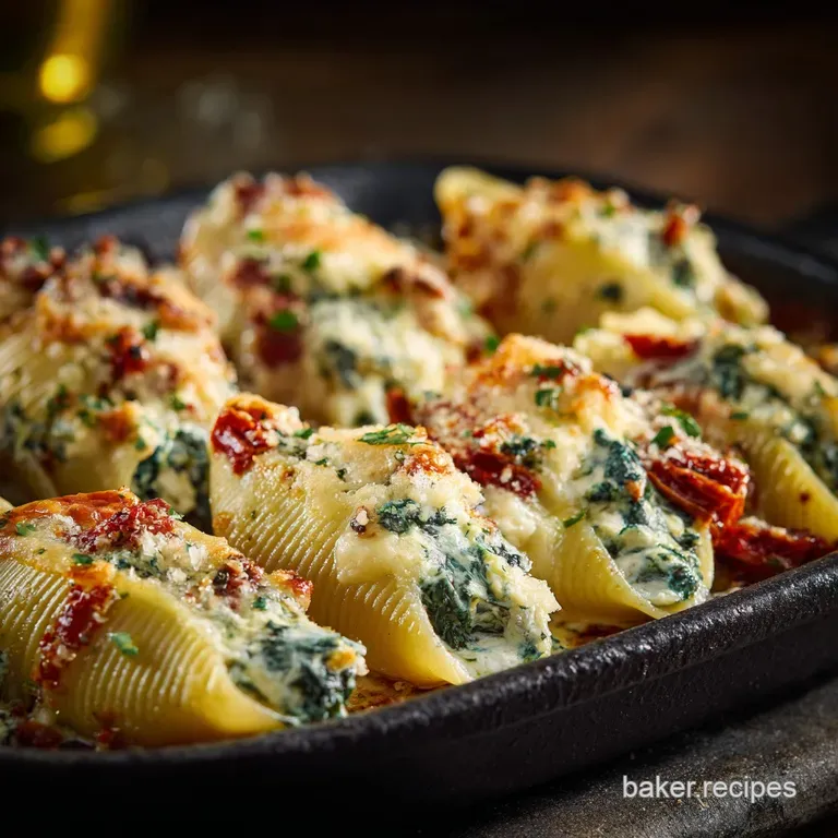 Stuffed Shells: Proper Baked Ricotta and Spinach Recipe